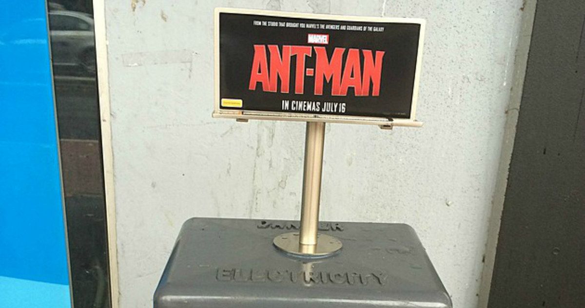 Ant-Man Gets Ant-Sized Billboards