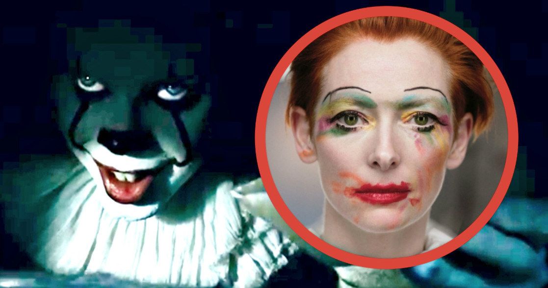 IT Movie Wanted Tilda Swinton as Pennywise