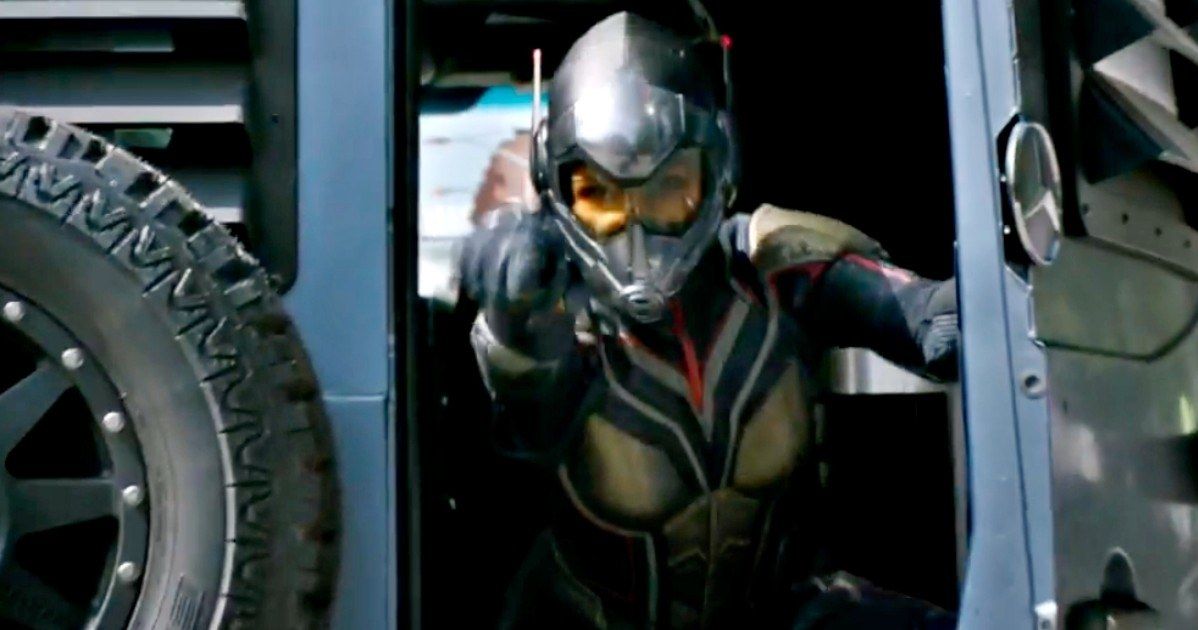 Ant-Man 2 Trailer Images & New Poster Deliver Bite-Sized Action