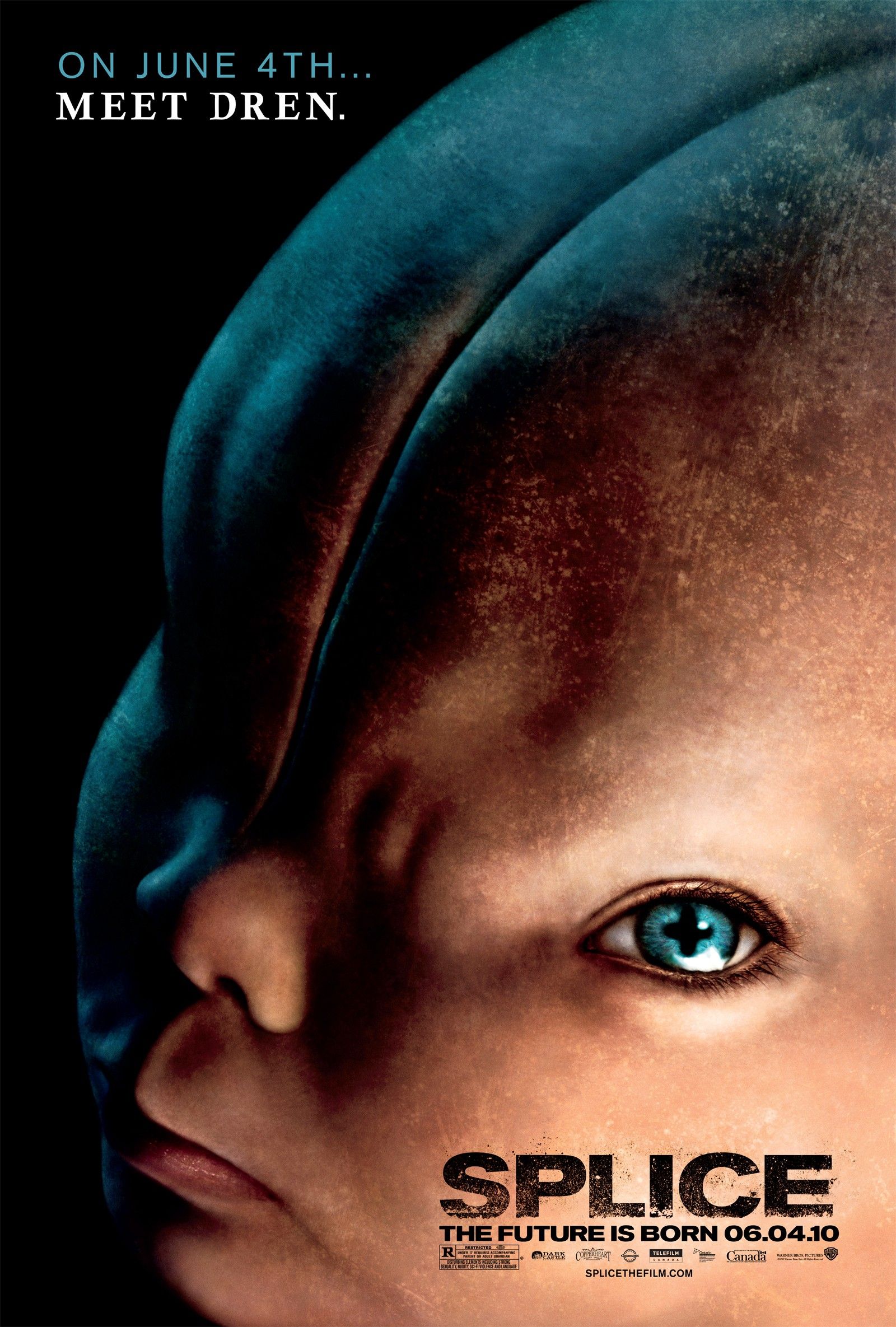 New Splice Teaser Poster Introduces Dren