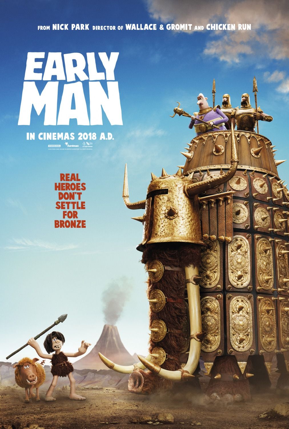 New Early Man Trailer Arrives from the Creators of Wallace and Gromit