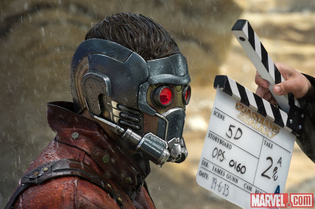 Star-Lord Dons His Mask in 4 Guardians of the Galaxy Images