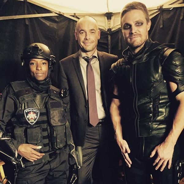 Arrow Season 4 First Look at Rutina Wesley as Lady Cop