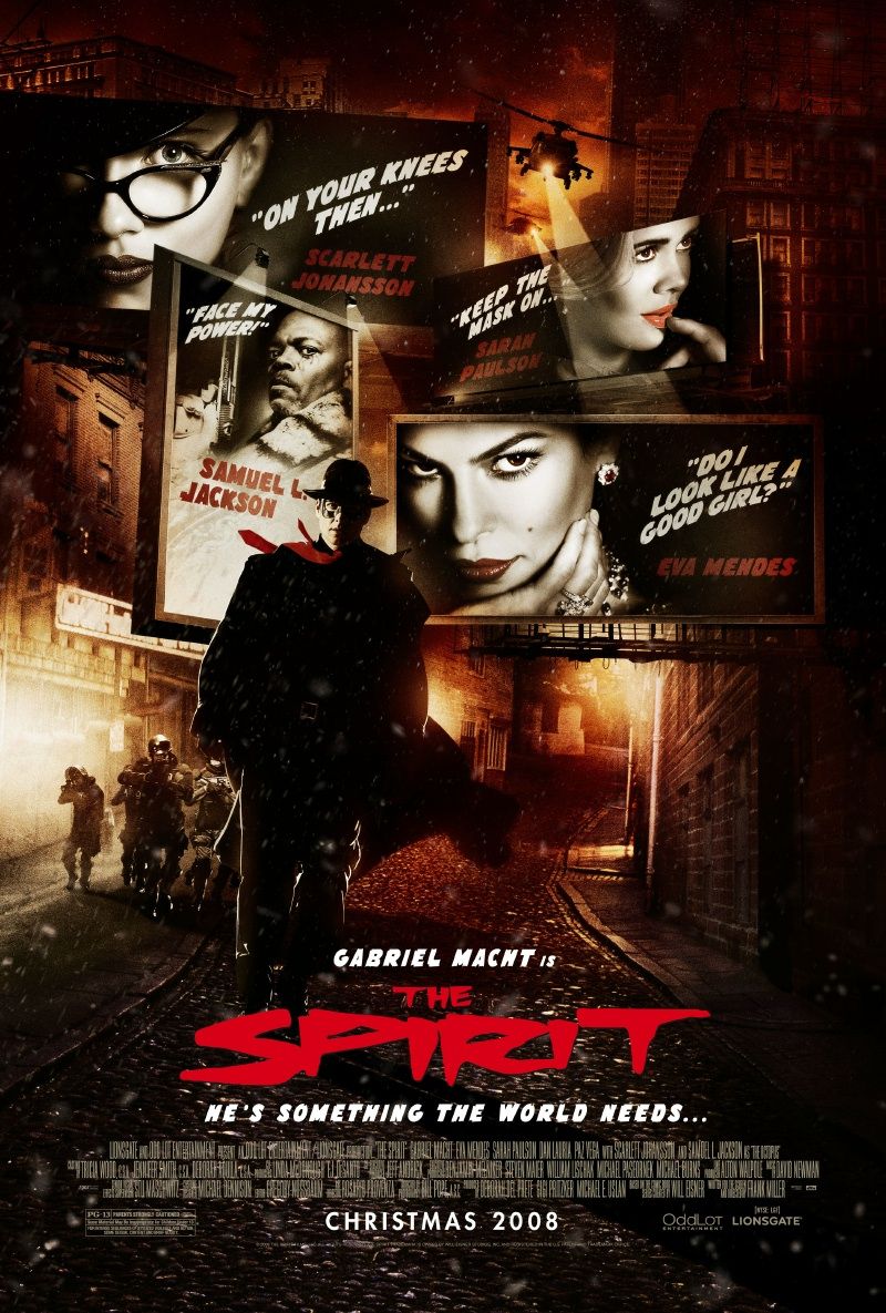 New Poster for The Spirit Makes Use of Older Publicity Materials