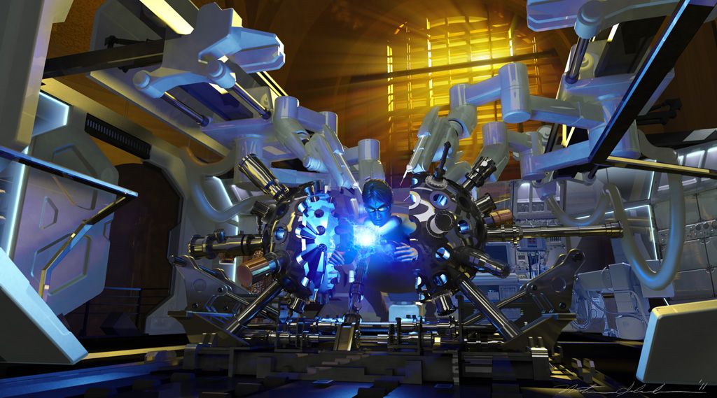 Marvel's The Avengers Thor Opera Deleted Scene Concept Art