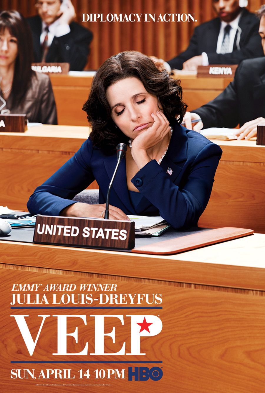 Veep Season 2 Promo Art