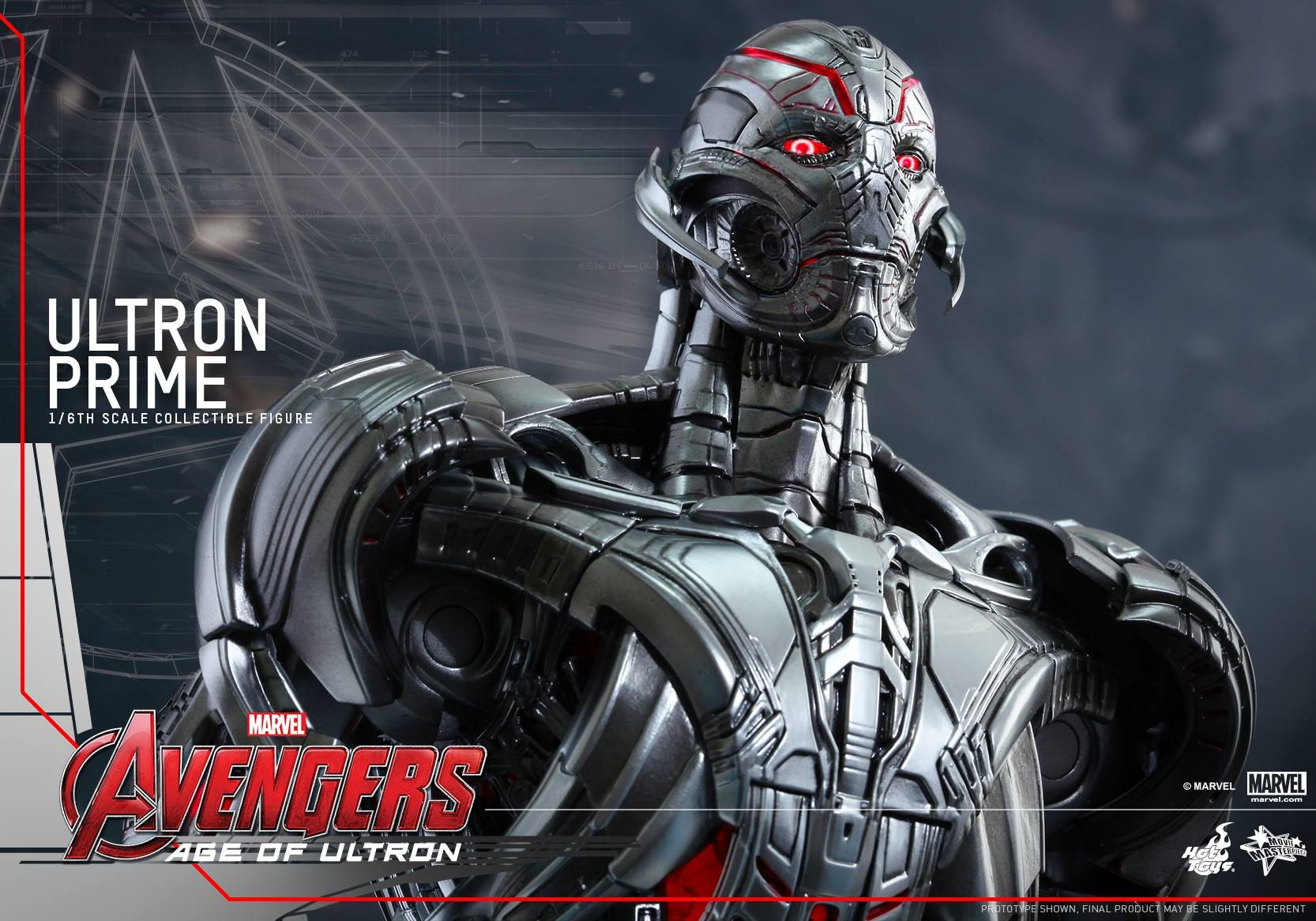 Avengers 2 Ultron Prime Action Figure Fully Unveiled