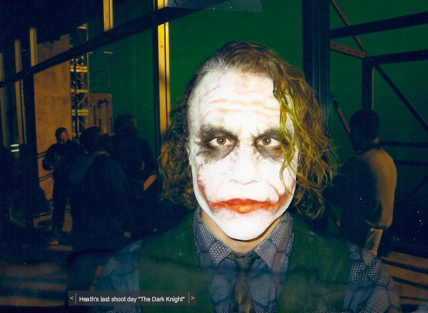 The Dark Knight Never-Before-Seen Heath Ledger Set Photos