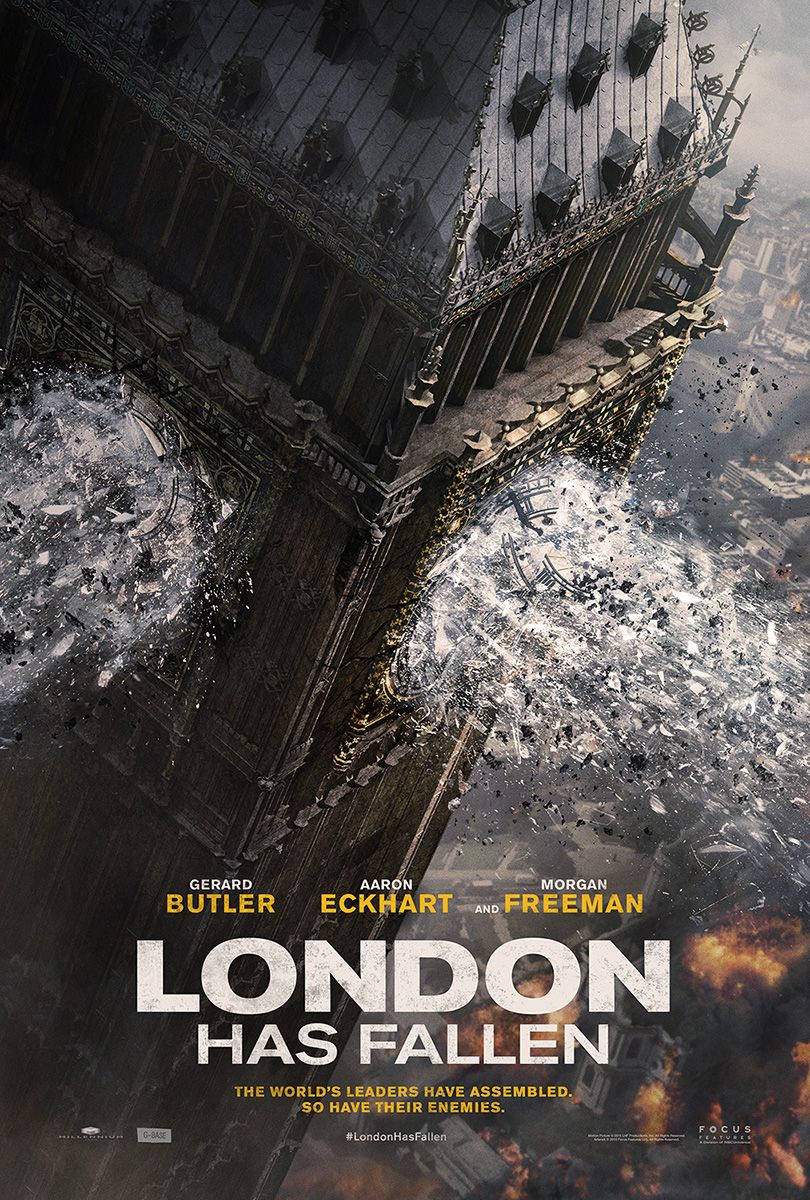 London Has Fallen Poster Blows Up Big Ben