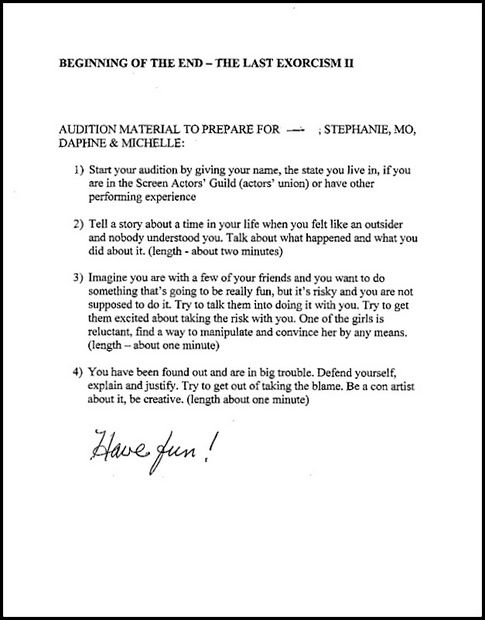 Beginning of The End - The Last Exorcism II Title Revealed