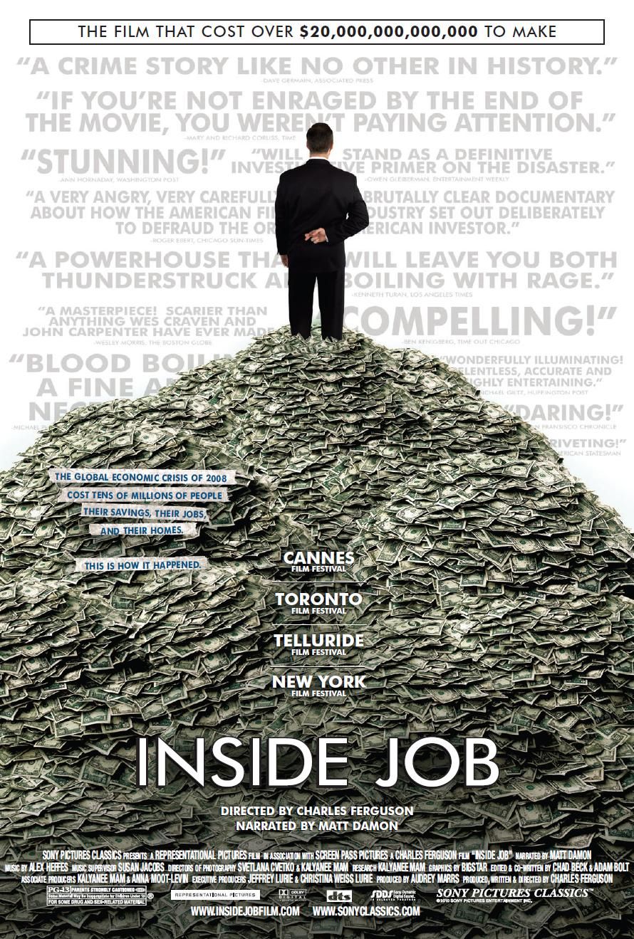 Win Inside Job Posters