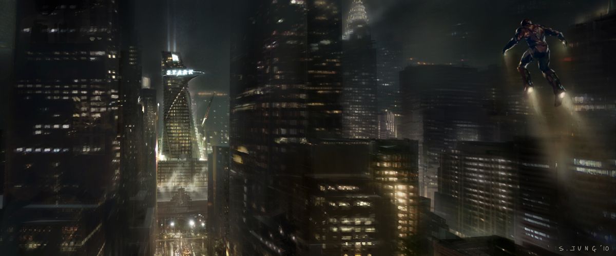 Marvel's The Avengers Thor Opera Deleted Scene Concept Art