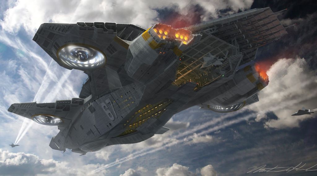 Marvel's The Avengers Thor Opera Deleted Scene Concept Art