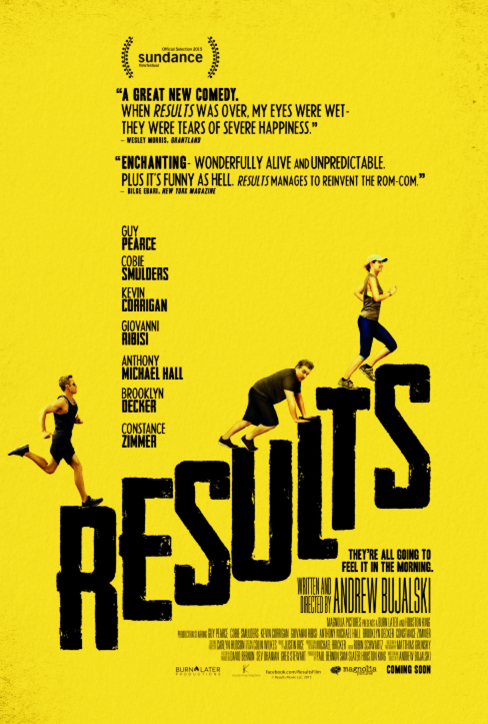 Results Trailer Starring Cobie Smulders and Guy Pearce