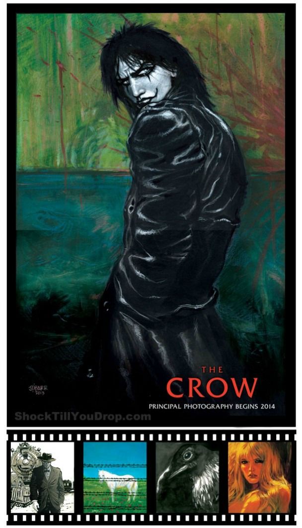 COMIC-CON 2013: The Crow Reboot Poster with Art by Creator James O'Barr