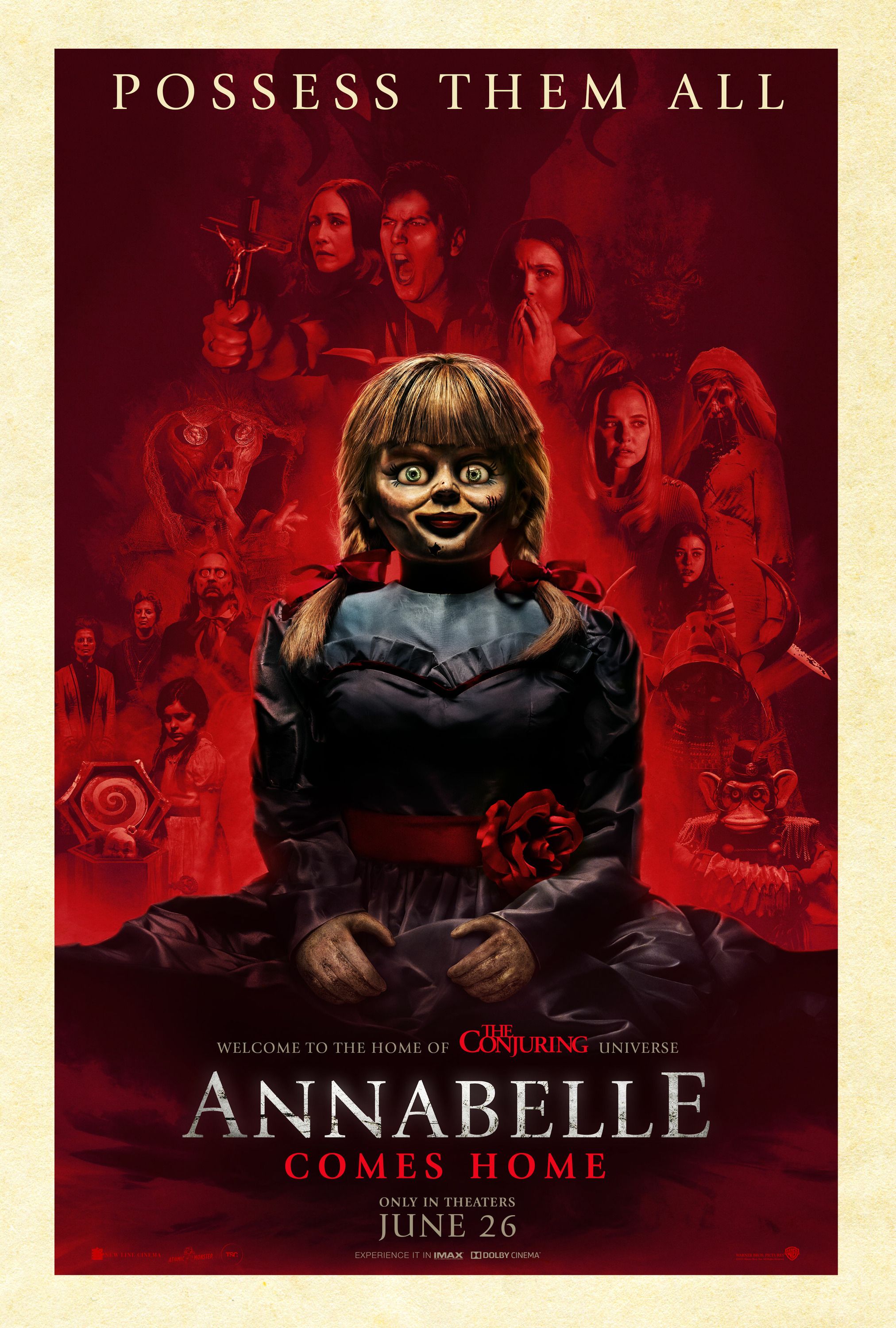 Annabelle Comes Home to Possess Them All in Creepy New Poster