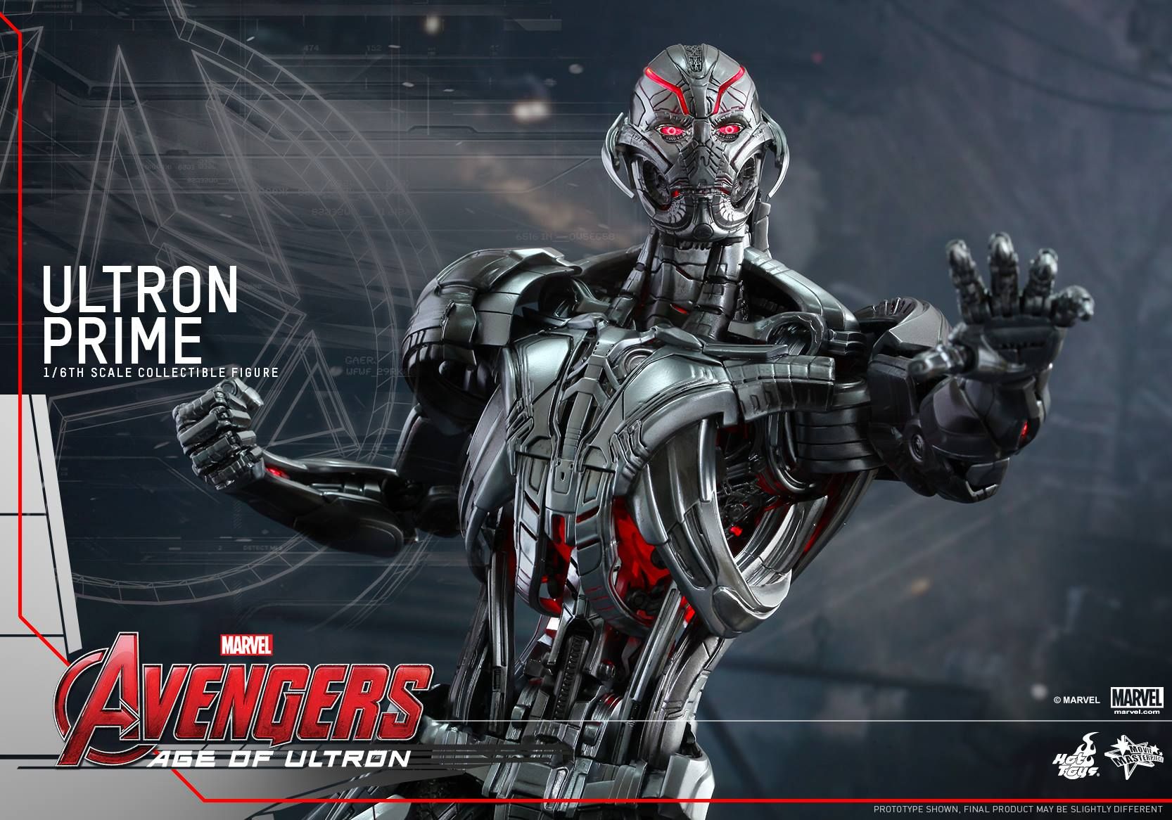 Avengers 2 Ultron Prime Action Figure Fully Unveiled