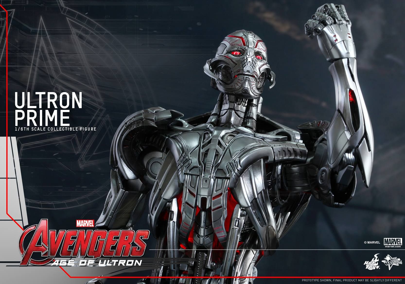 Avengers 2 Ultron Prime Action Figure Fully Unveiled