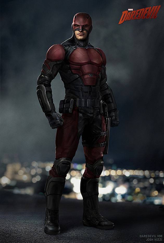 Daredevil Concept Art Shows Off Alternative Costume Designs