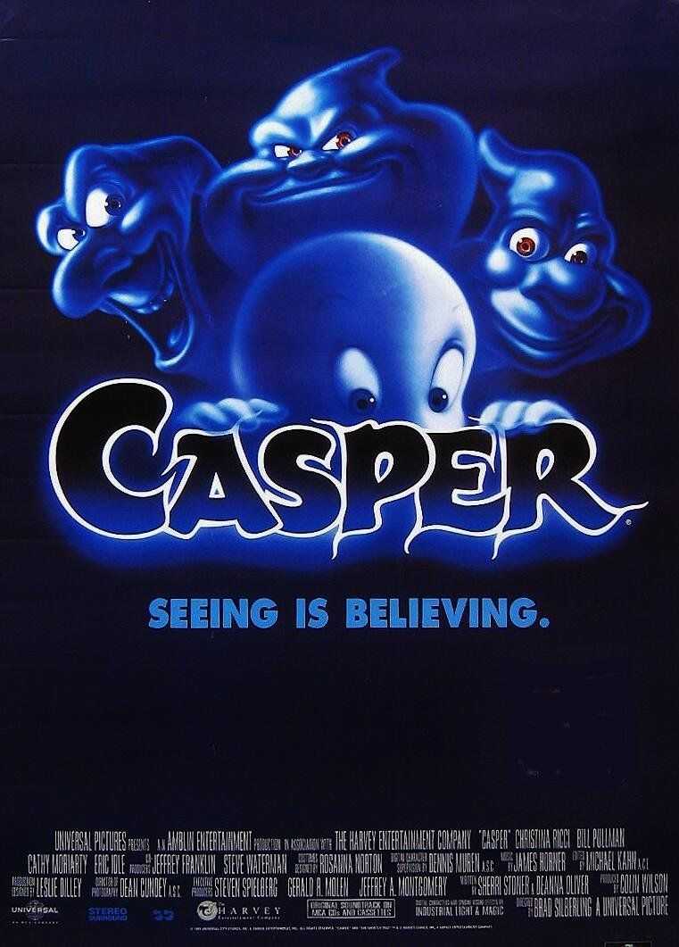 Christina Ricci & Bill Pullman's Classic 1995 Ghostly Comedy 'Casper' Will Return to Theaters