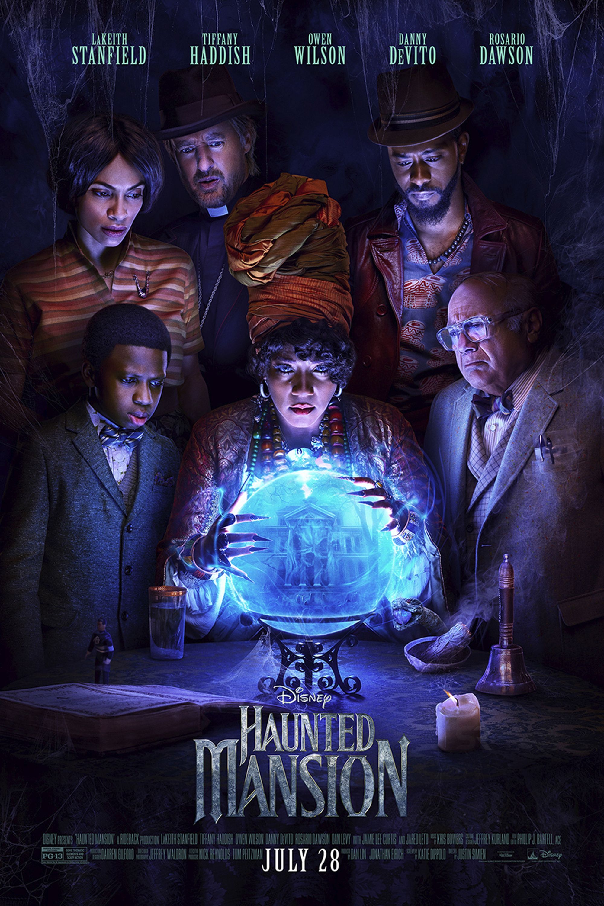 Haunted Mansion Cast and Character Guide