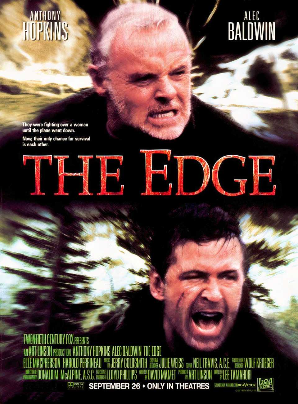 Anthony Hopkins and Alec Baldwin's 'The Edge' is Free to Stream Hit on Tubi