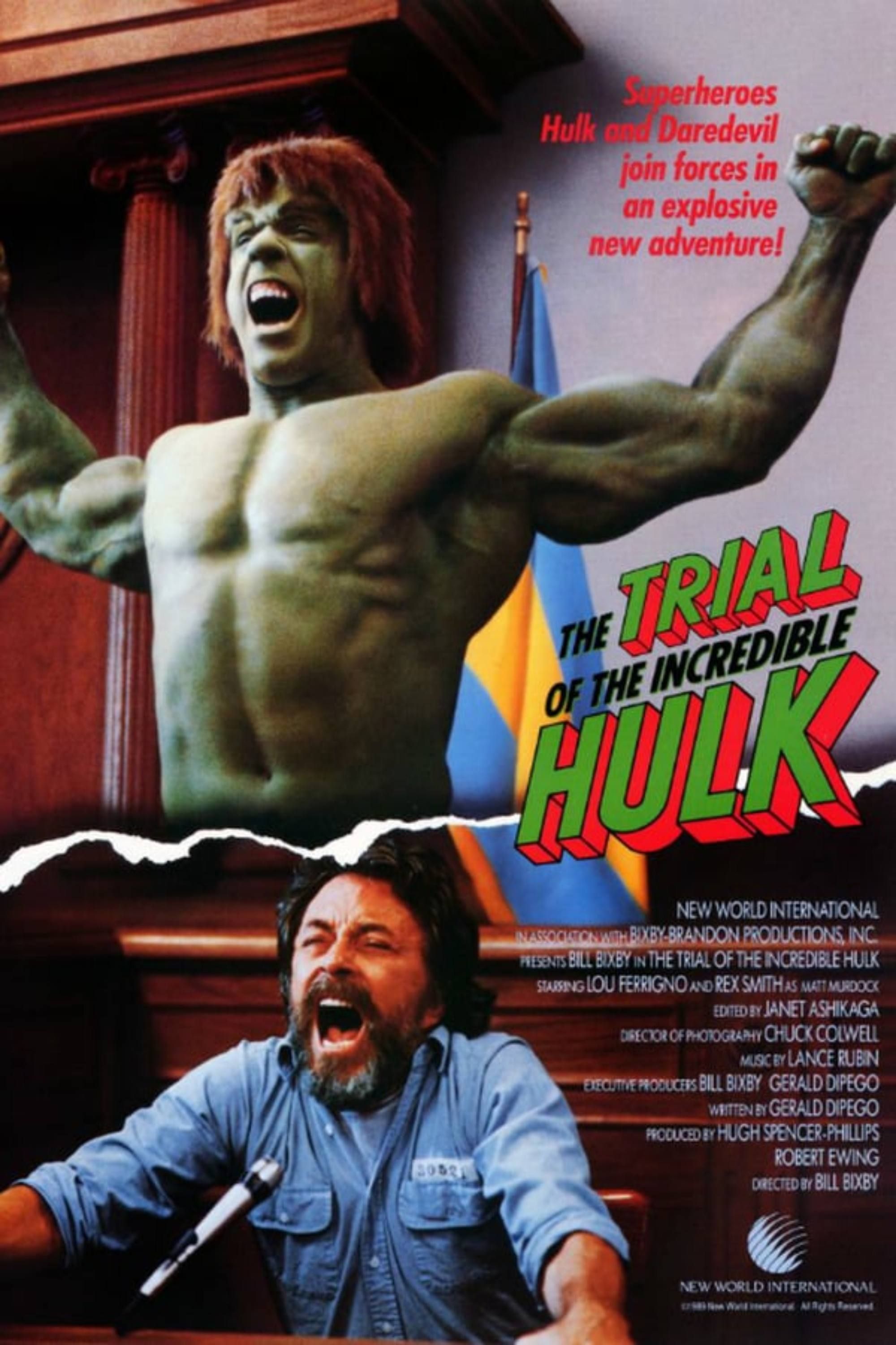 'The Trial of the Incredible Hulk': Daredevil and Hulk Live-Action 1989 ...